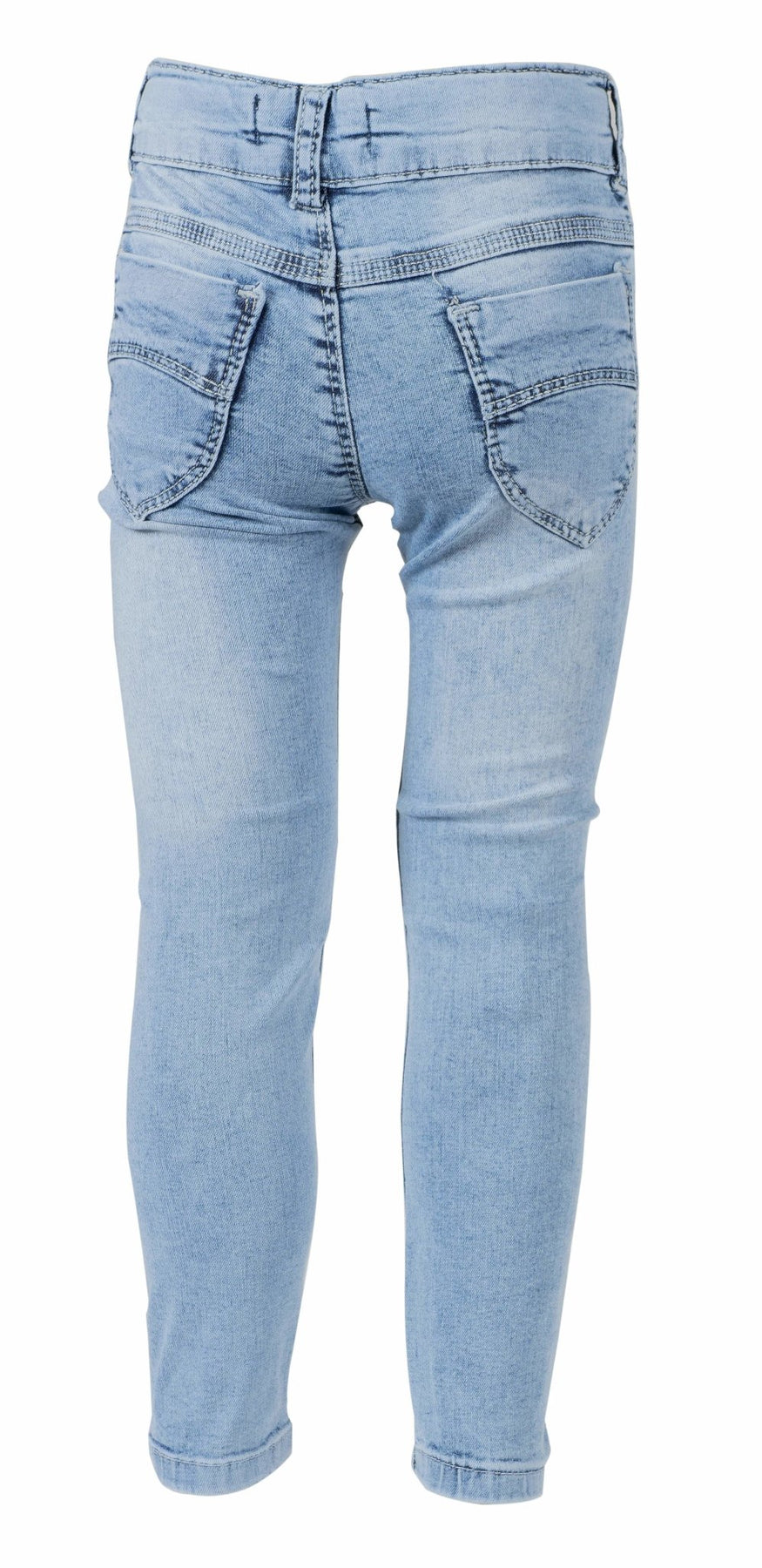 Girls' Blue Butterfly Jeans – Elma's Clothing